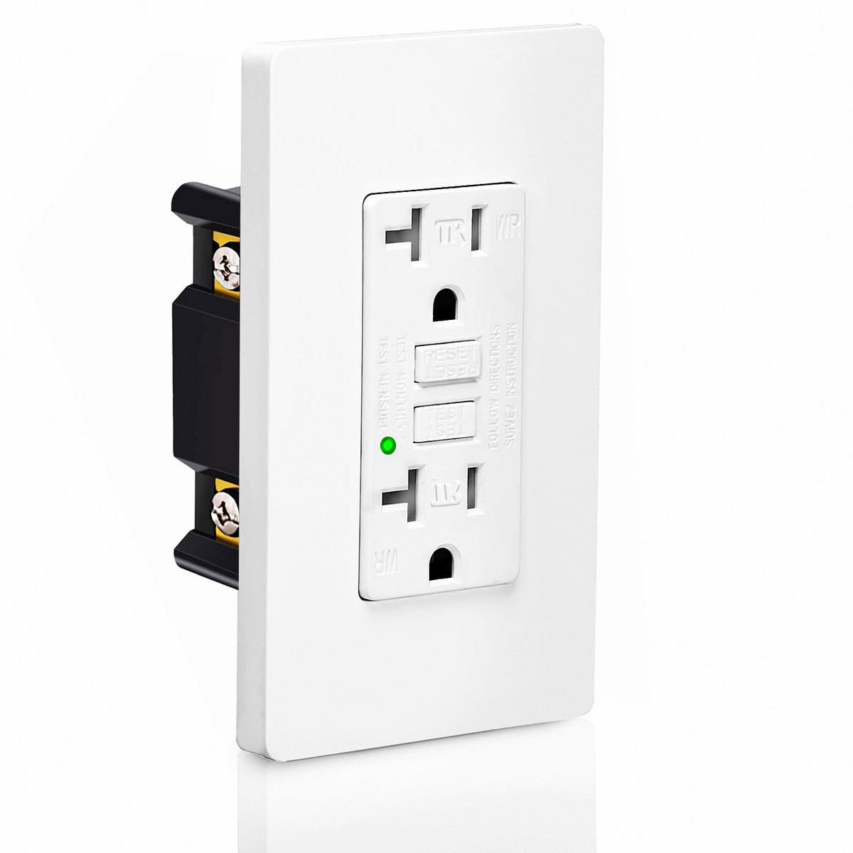 Electrical Outlet Gfci Switch Replacing A GFCI Outlet : 9 Steps