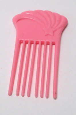 1991 VINTAGE MATTEL BARBIE DOLL TOTALLY HAIR BARBIE PINK COMB PINK BIN ...