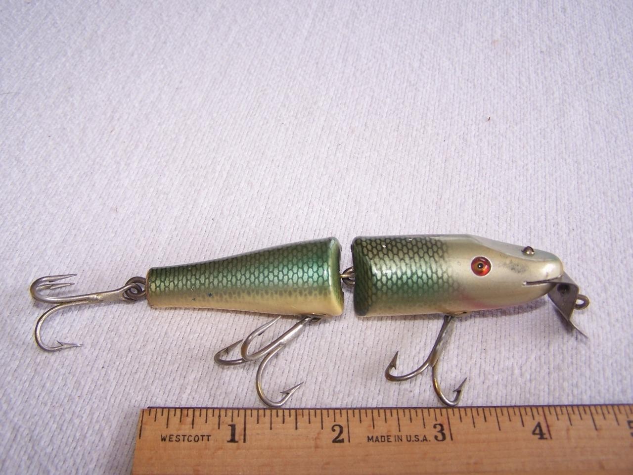 Creek Chub Bait Company Jointed Pikie Minnow In Blue Mullet Finish ...