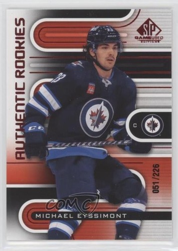 2022-23 Upper Deck SP Game Used - Authentic Rookies Michael Eyssimont ...