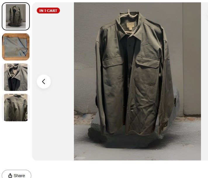 2 - CABELA'S LS WORK SHIRT BUTTON UP - 2XL - SPECIAL LISTING | eBay