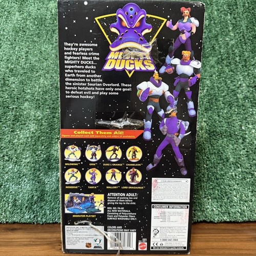 Vintage 1990s Disney Mighty Ducks 13" Mallory Plush Toy By MATTELL | eBay