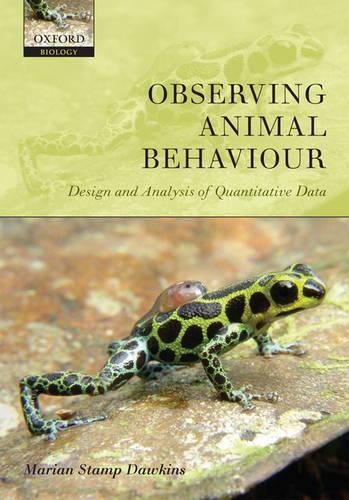 Marian Stamp Dawkins Observing Animal Behaviour (Paperback) (UK IMPORT ...
