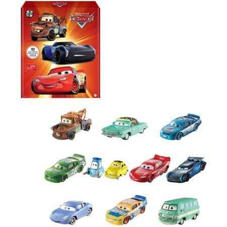 NEW Disney Pixar Cars Die-Cast Vehicle 10Pk Collectible Toy Cars $103. ...