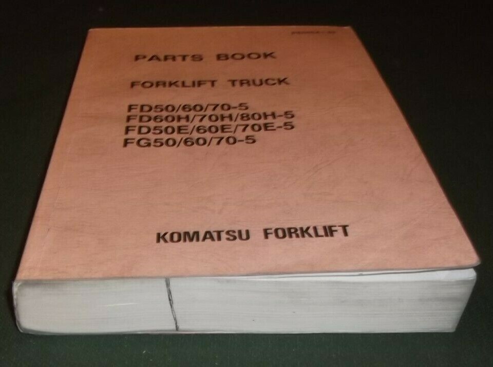 KOMATSU FD50-5 FD60-5 FD70-5 FD60H-5 FD70H-5 FD80H-5 FG50 FORKLIFT ...