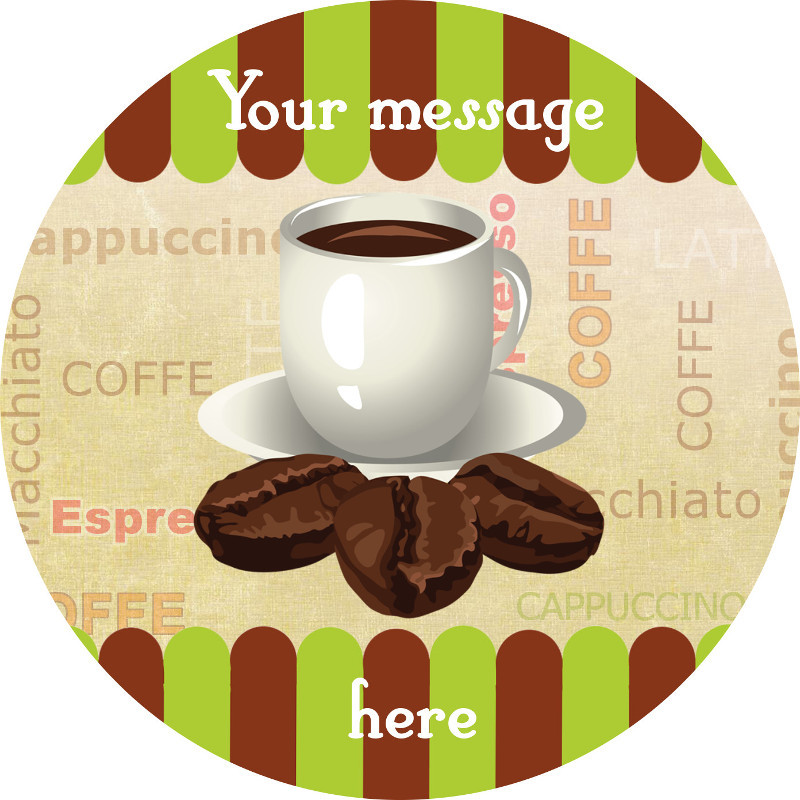 CUP OF COFFEE Image Edible cake topper design | eBay
