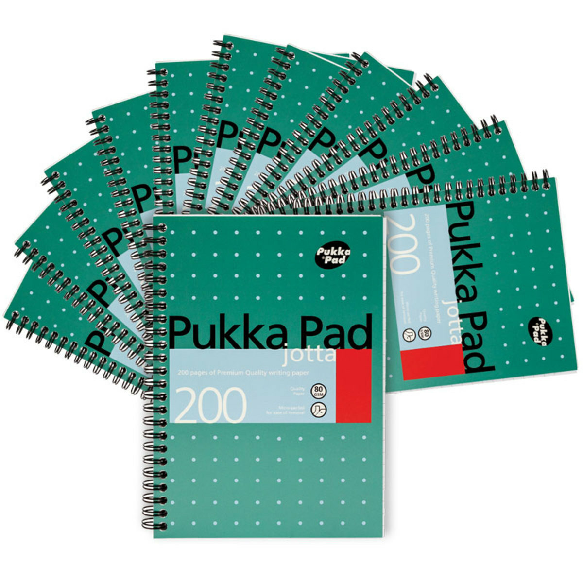 Pukka Pad Metallic A4 A5 A6 Jotta Ruled Notebook 200 Page 80gsm Quality ...