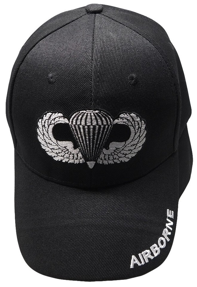 Army Airborne Paratroopers Jump Wings Acrylic Embroidered Cap Hat ...