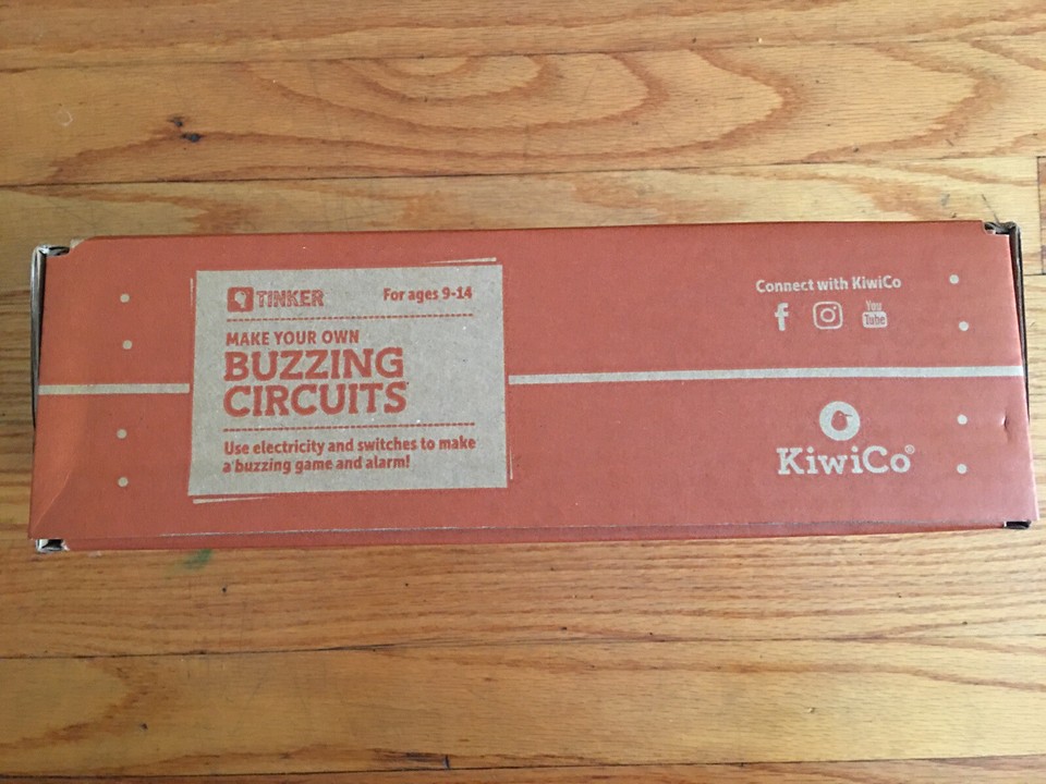Kiwi Co Tinker Make Your Own Buzzing Circuits Science Kit Educational 9 ...