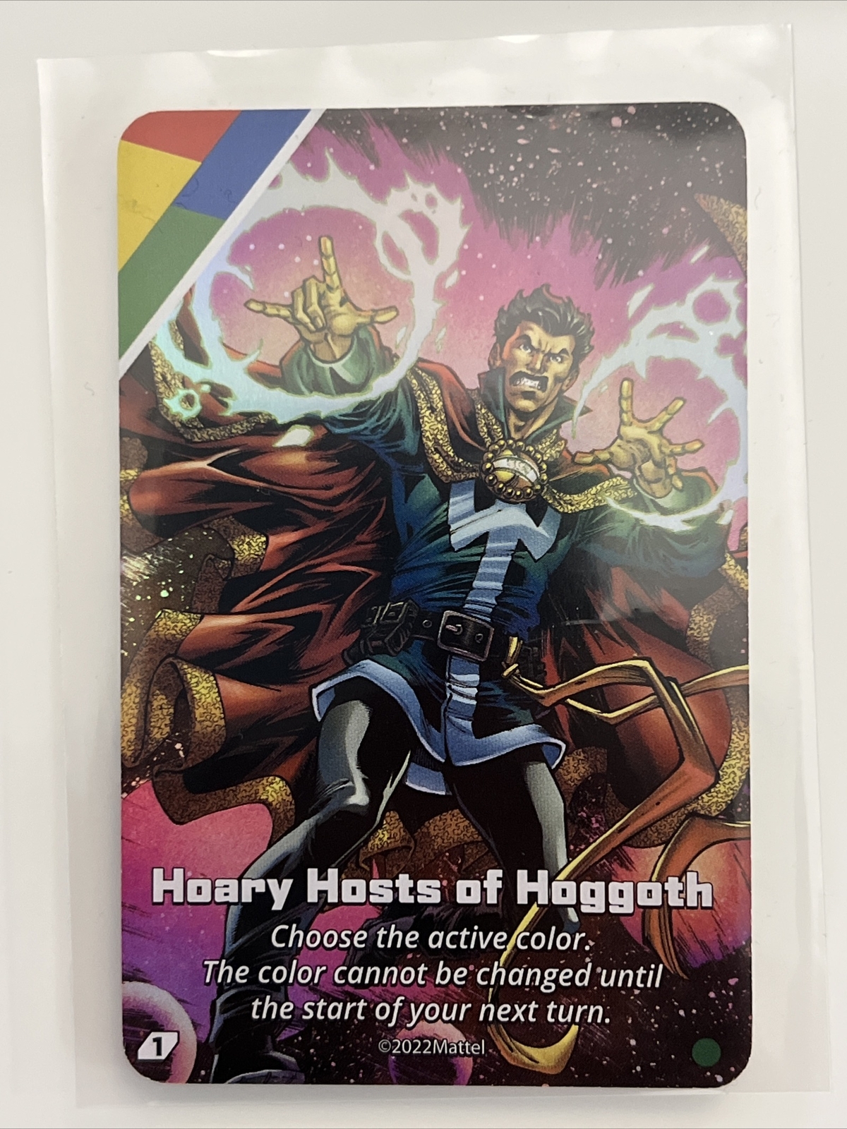 UNO Ultimate Card Game Marvel 2022 Hoary Hosts Of Hoggoth Chase FOIL ...
