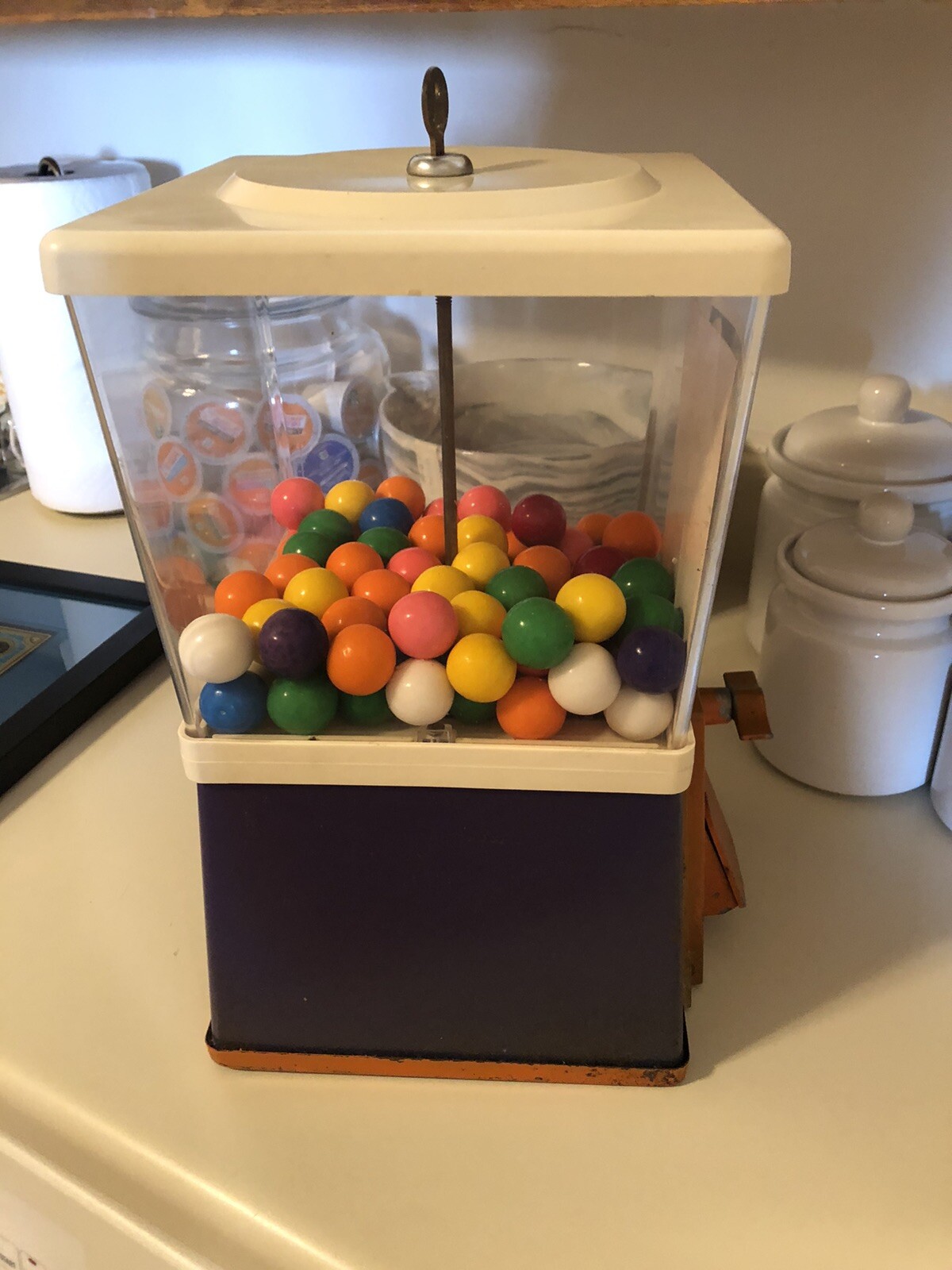 Vintage square gumball machine | eBay