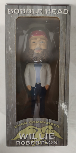 Duck Dynasty Duck Commander Willie Robertson Bobble Head New in Box ...