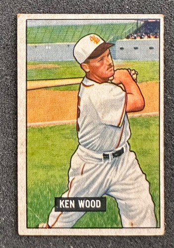 1951 Bowman Baseball Ken Wood #209 Ex+ | eBay