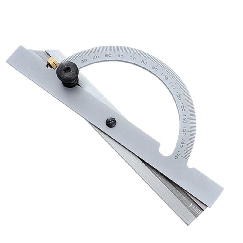100x150mm Carbon Steel Adjustable Angle Ruler Tool Measure Measuring ...