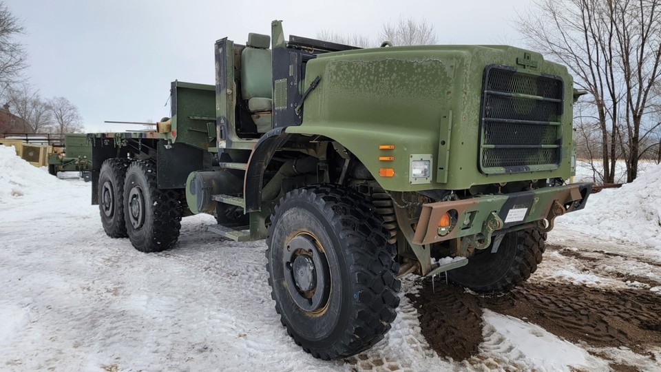 MK23 MTVR 7 Ton AMK23 Cargo Truck Flatbed mk25 mk31 HEMTT HMMWV 5 M923 ...