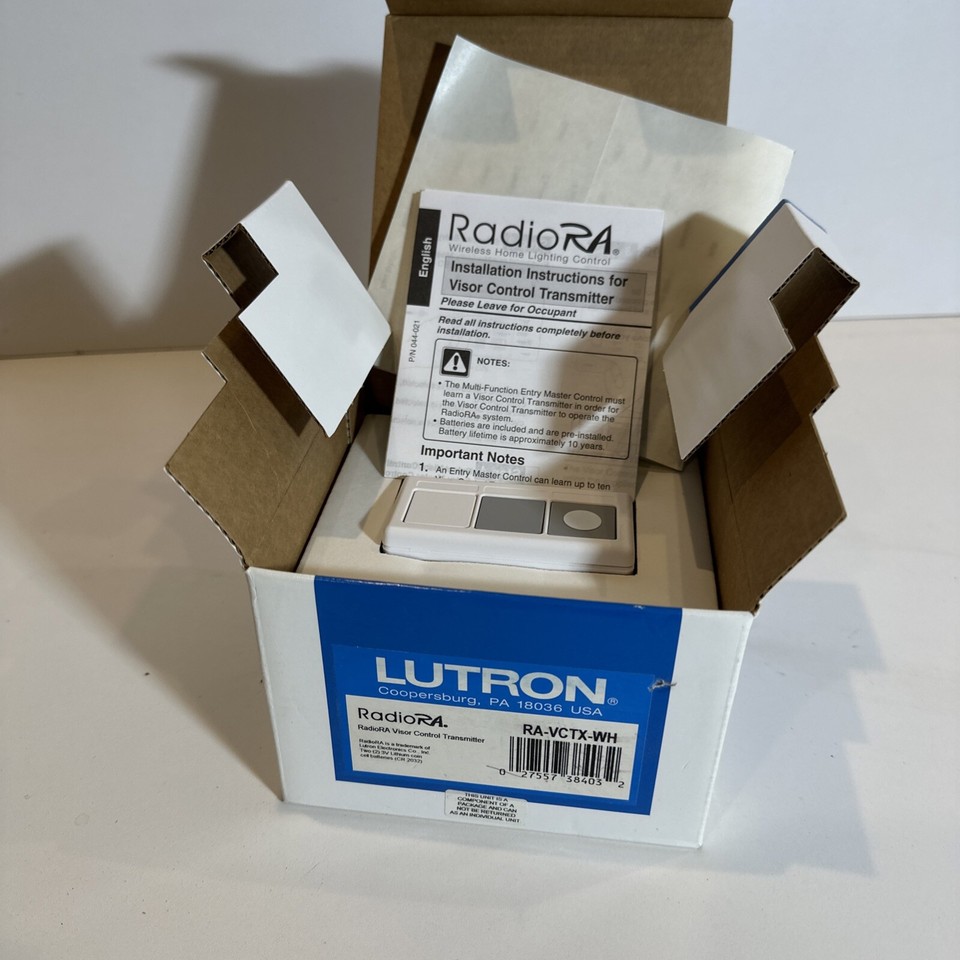 Lutron RadioRA Classic RA-VCTX-WH - BRAND NEW IN BOX | eBay