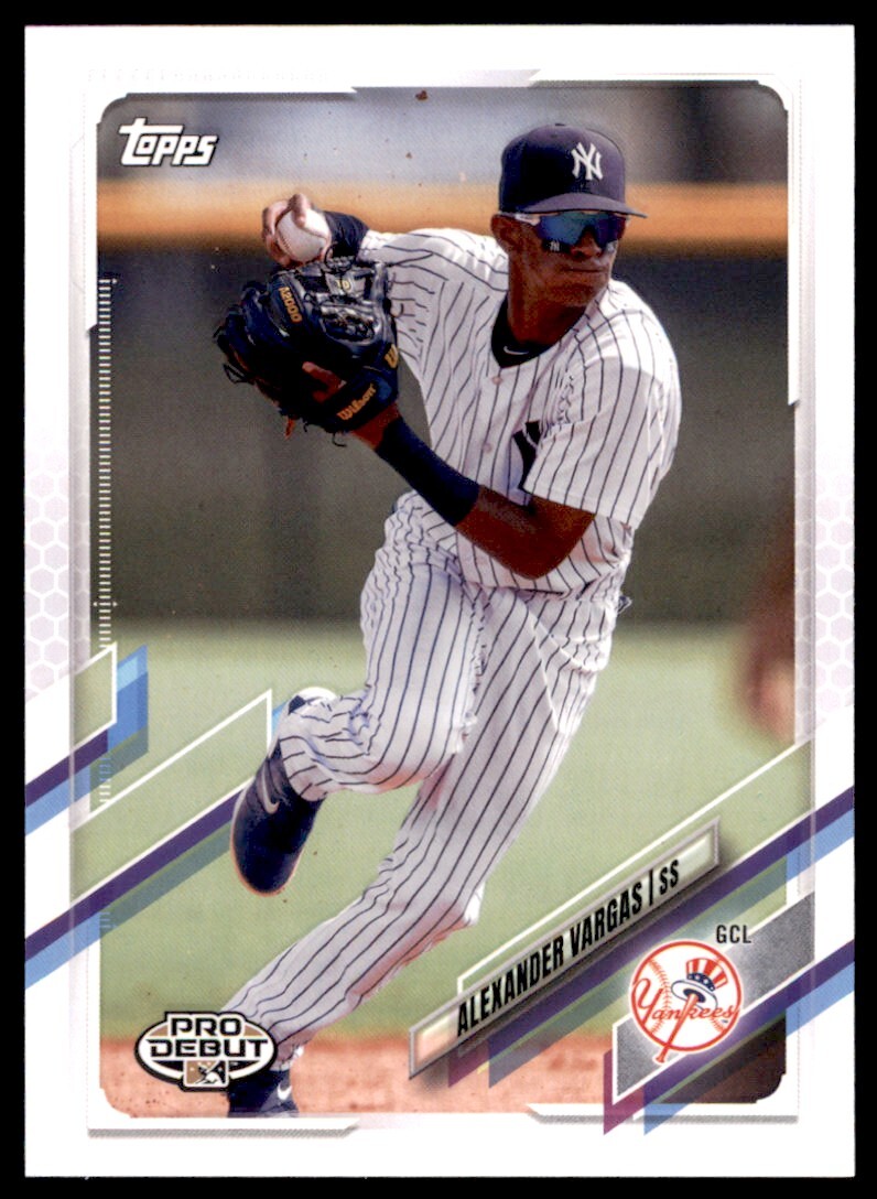 Alexander Vargas 2021 Topps Pro Debut Rookie Card RC #PD-134 GCL ...