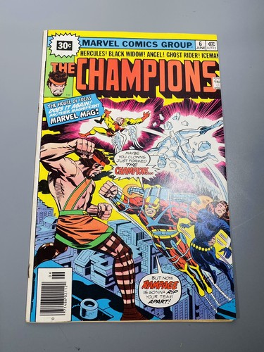 * RARE 30 Cent Price Variant* Champions #6 Marvel 1976 1st Print BEAUTY ...