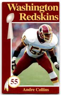 1992 Mobil Washington Redskins Police Andre Collins | eBay