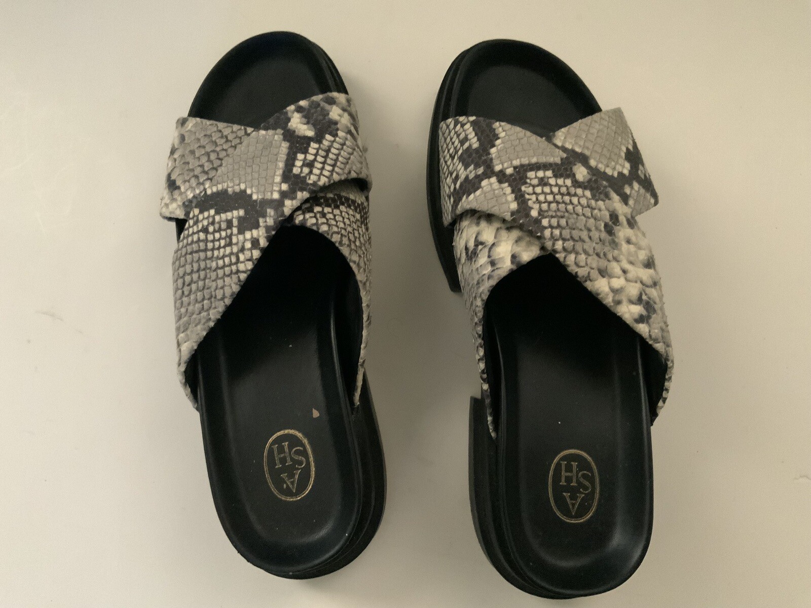 Snake Skin Sandals For Women - Gem