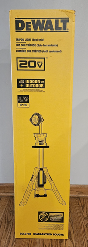 DeWALT 20V MAX DCL079B Tripod Light - BRAND NEW FACTORY SEALED! | eBay