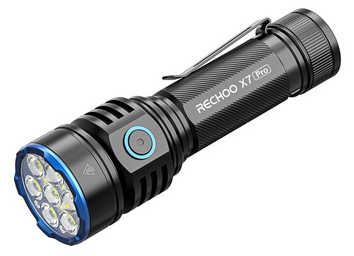 Rechargeable Flashlights, X7 PRO Super Bright Flashlight 2000 High ...