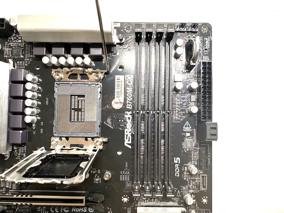 ASRock B760M-CX Intel Socket LGA1700 DDR5 Micro ATX WIFI 6E Motherboard ...