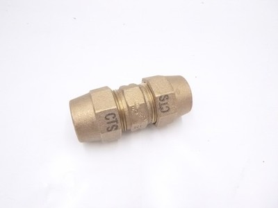 Single FORD C44-33-G-NL 3/4" Grip Joint CTS Brass Coupling Lead Free | eBay