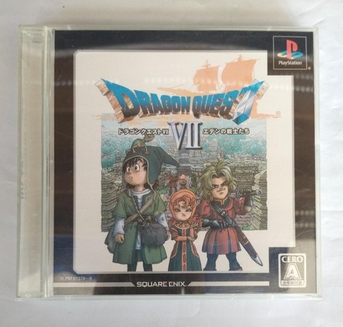 Square Enix Dragon Quest Vii Warriors Of Eden Ultimate Playstaiton PS1 ...