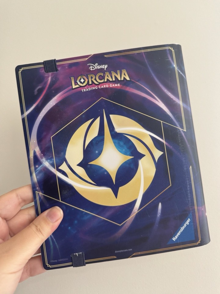 Disney Lorcana LoreBook Evil Queen Card Book Portfolio Binder | eBay