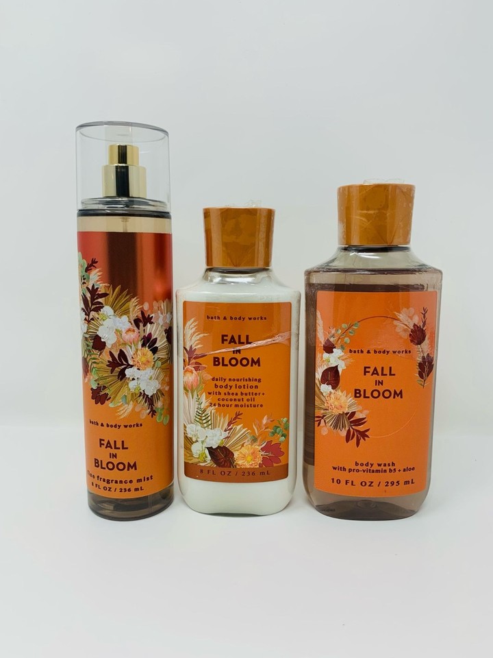 Bath & Body Works FALL IN BLOOM Mist, Cream,Lotion & Body Wash* You ...