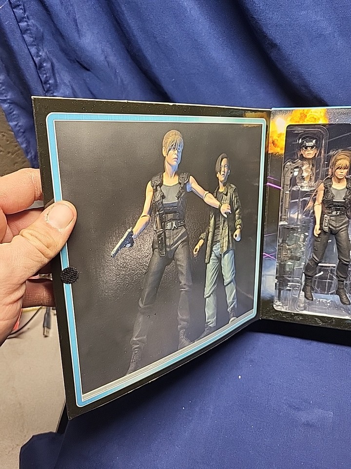 NECA Terminator 2 Judgement Day John Connor Sarah Connor 2 pack Action ...