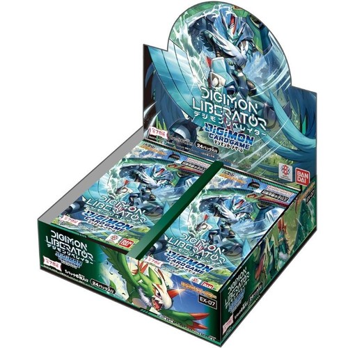 BANDAI Digimon Card Liberator Extra EX-07 Booster Pack Box TCG JAPAN ...
