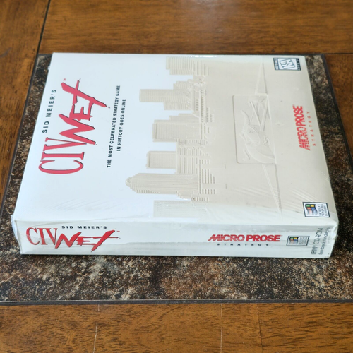 Sid Meier's CivNet, 1995, Big Box, New & Sealed 19703031471 | eBay