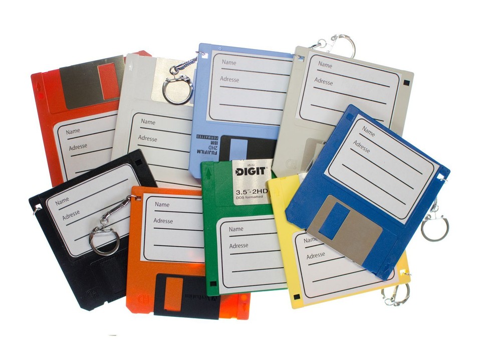 Address Tag Bag Tag Luggage Tag Diskette RETRO Disc Floppy GRAY | eBay