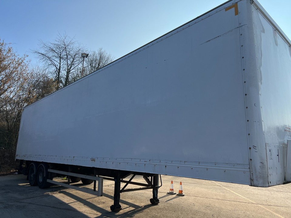 Tandem Twin Axle SDC Box Trailer HGV ideal Driver Training Trailer tail ...