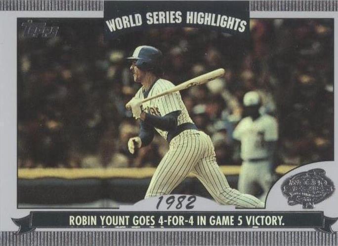 2004 Topps - World Series Highlights Robin Yount #WS-RY for sale online ...