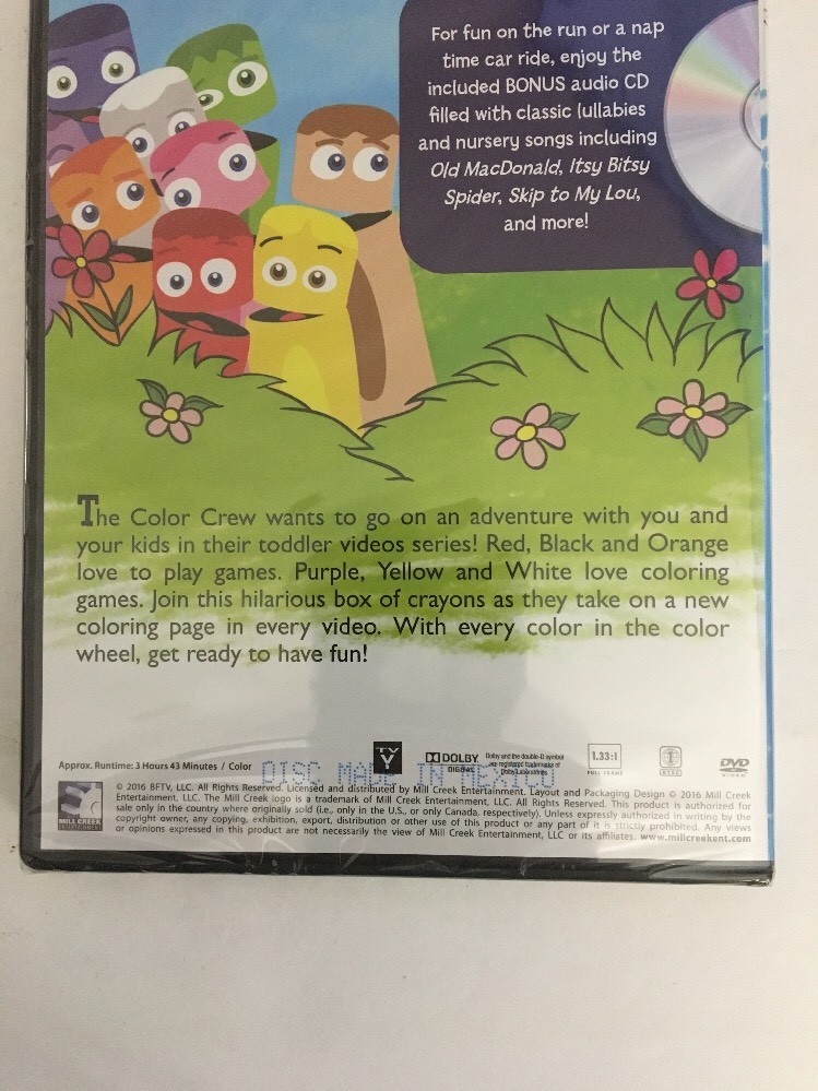 Babyfirst: Color Crew Shades Of Fun DVD RARE VINTAGE COLLECTIBLE-SHIP N ...