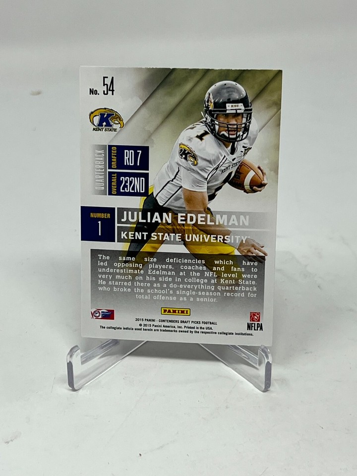 2015 Contenders Football Julian Edleman Card #54 | eBay