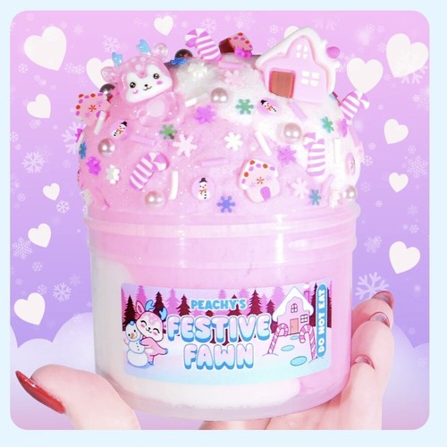 Peachybbies Slime - Festive Fawn 🍑 Sold Out Tik Tok FAST SHIP ...
