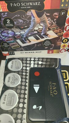 FAO Schwarz DJ Mixer Mat Rhythm and Dance Game. Tested, Pre-owned W ...