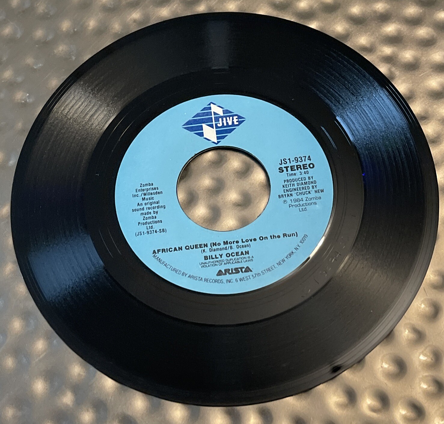 Billy Ocean – Mystery Lady 45RPM Vinyl 1984 Jive – JD1-9374 | eBay