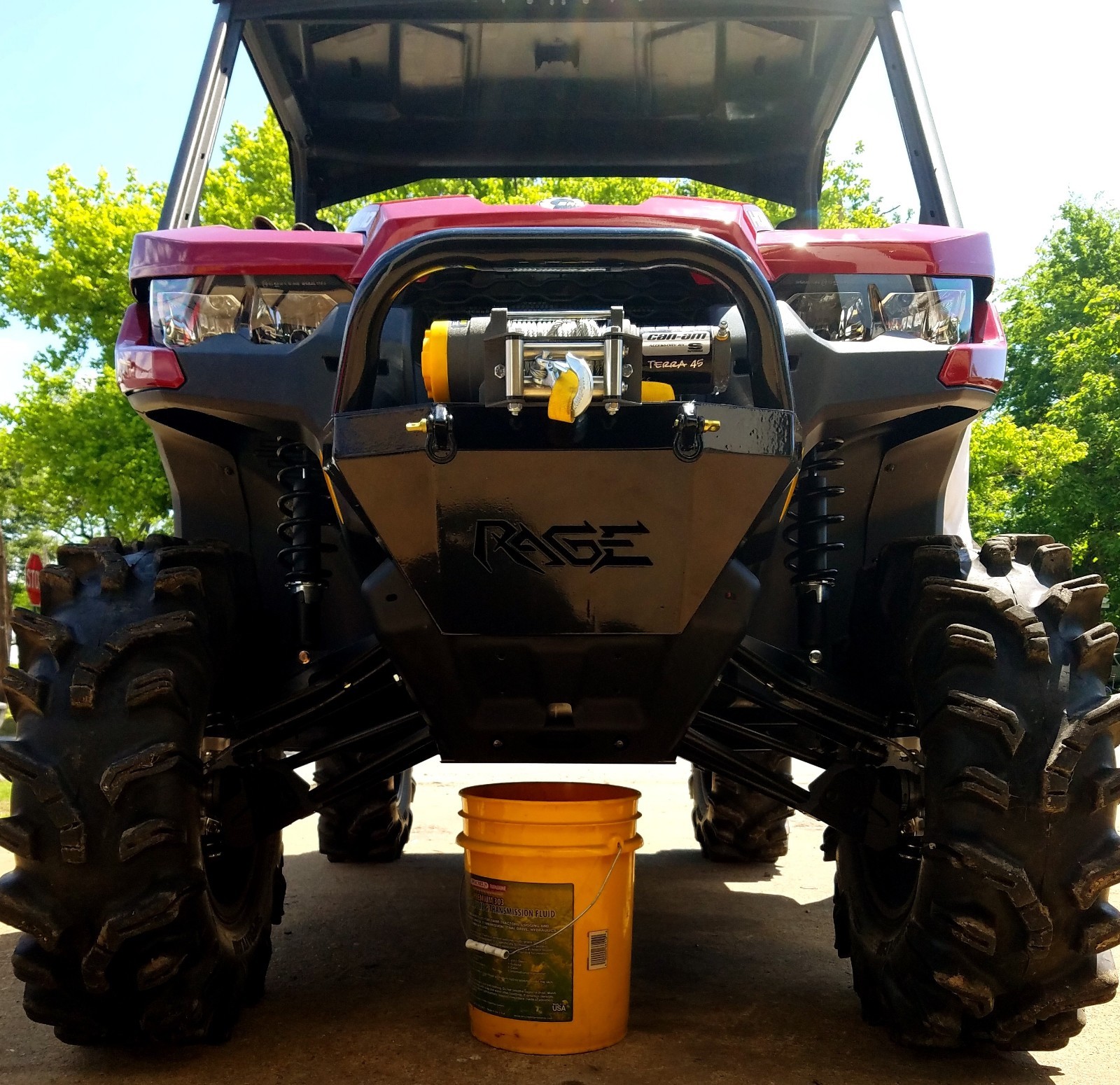 Can Am Defender Bracket Lift Kit By Rage Fabrications | eBay