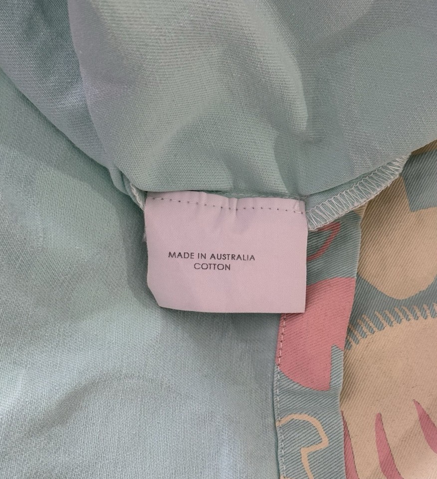 Magpie Goose Yalbun and Jo Jo (Bush Lillies) Shift Dress; Size 16 ...