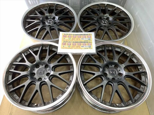 JDM weds MAVERICK 2-piece mesh 709M 19 8j +50 / +40 Gunmetal series 5 ...