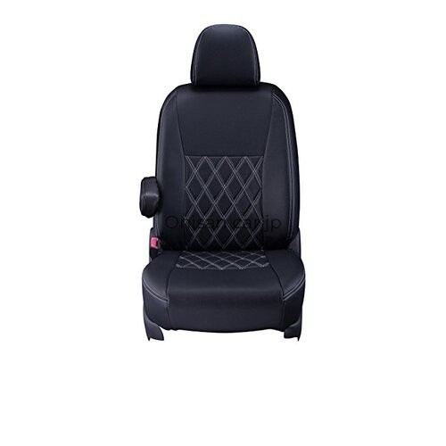 Clazzio seat covers for the Prius (30 series) in diamond black with ...