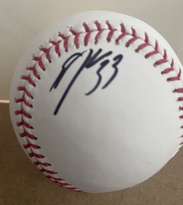 EDWIN JACKSON AUTOGRAPHED OMLB Selig BASEBALL NO HITTER TAMPA BAY RAYS ...