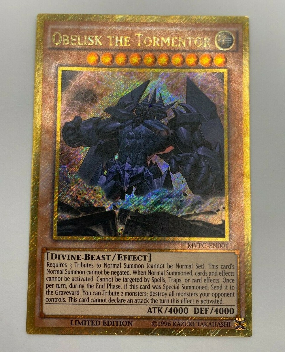 Yugioh Obelisk The Tormentor Card