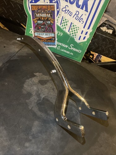Rear Fender HD Struts Chrome Solid Harley Softail Custom Heavy Duty Sfb ...