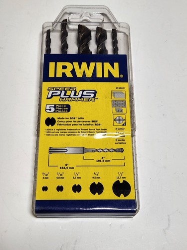 Irwin Speed Hammer Sds Plus 5pc | eBay